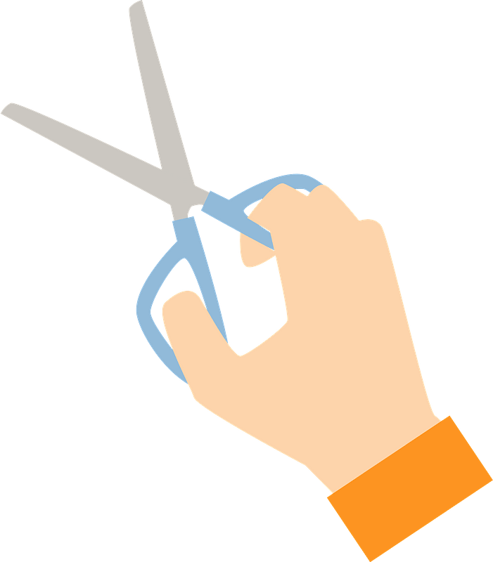 Hand is Holding Scissors clipart. Free download transparent .PNG ...