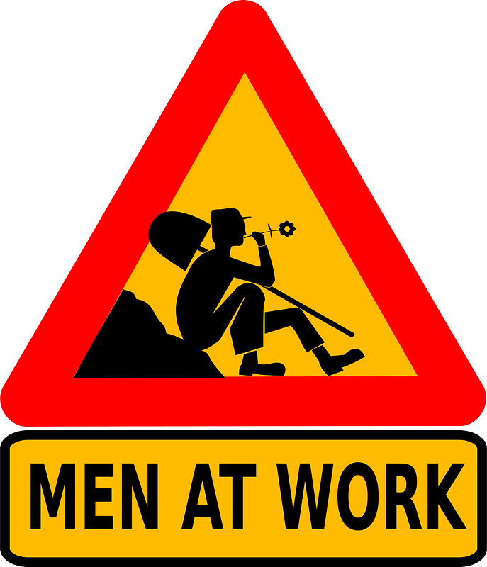 Men At Work Clipart