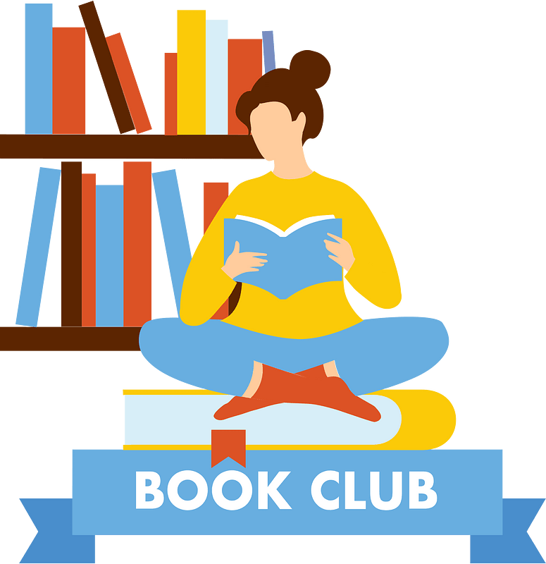 Book club clipart. Free download transparent .PNG | Creazilla