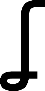 IPA Unicode 0x0293 clipart. Free download transparent .PNG | Creazilla