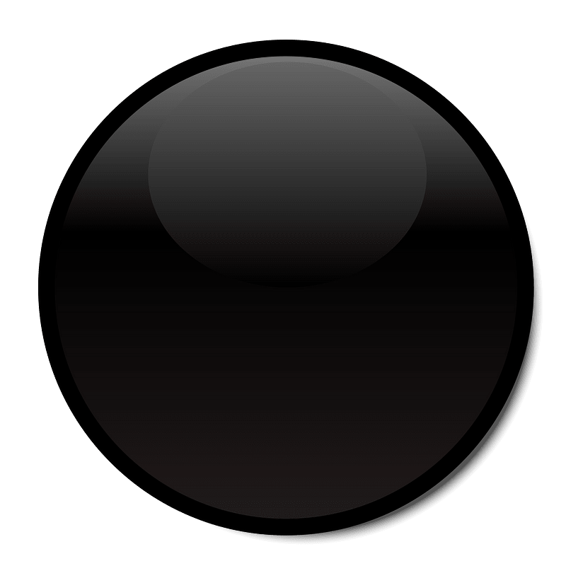 Black sphere clipart. Free download transparent .PNG | Creazilla