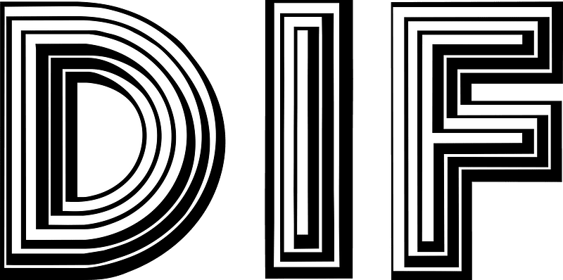 DIF logo - Free vector clipart images on creazilla.com