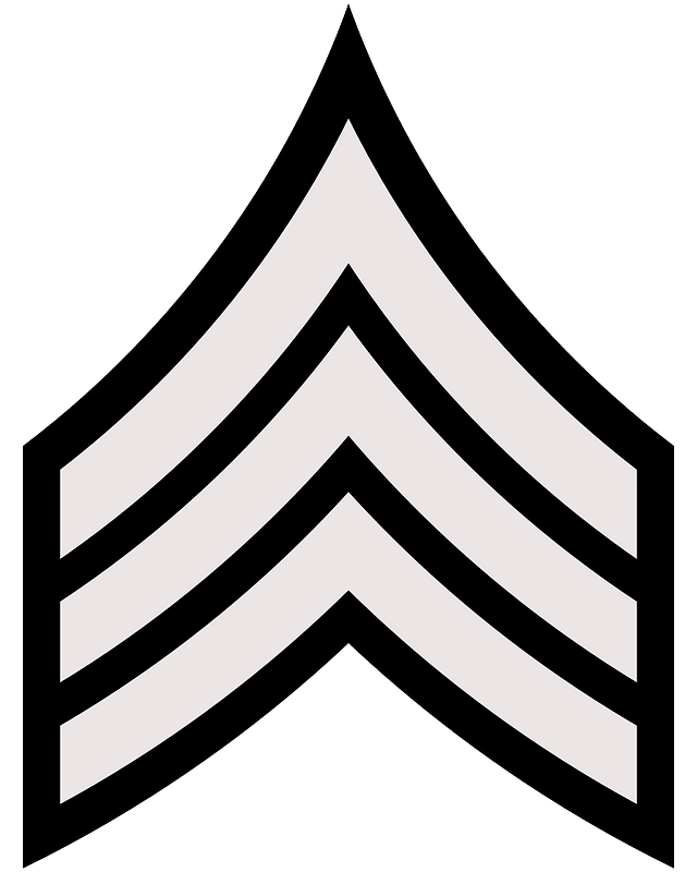 South Carolina Highway Patrol Sergeant Rank Chevrons clipart. Free ...