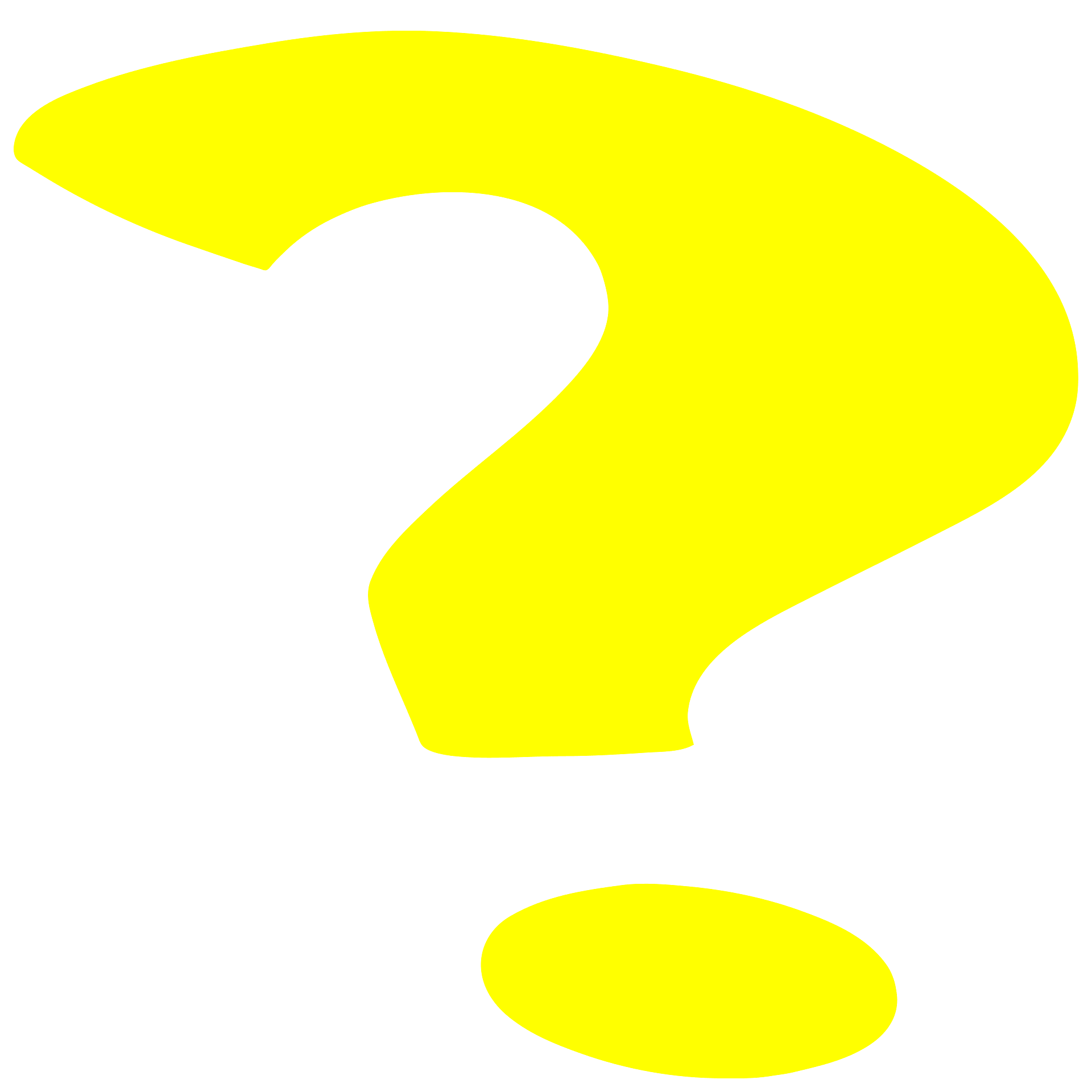 Yellow Question Marks