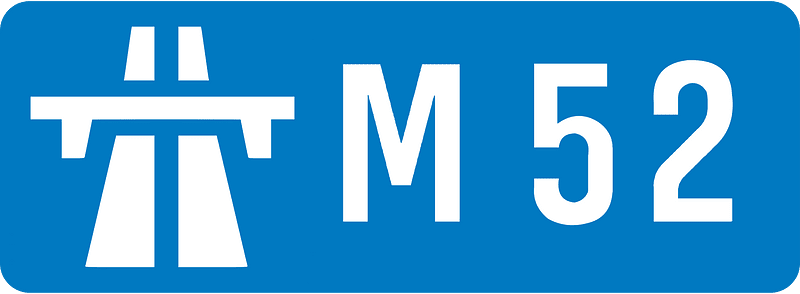 UK-Motorway-M52 clipart. Free download transparent .PNG | Creazilla