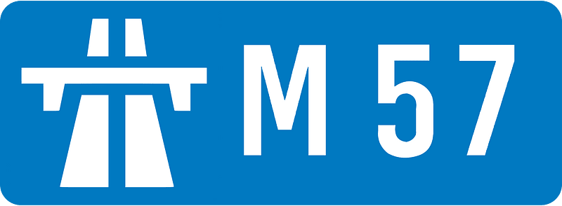 UK-Motorway-M57 clipart. Free download transparent .PNG | Creazilla