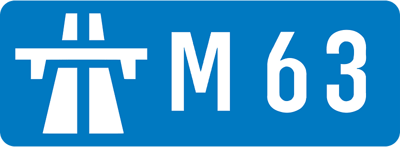 UK-Motorway-M63 clipart. Free download transparent .PNG | Creazilla