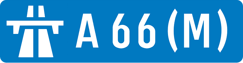 UK-Motorway-A66 (M) clipart. Free download transparent .PNG | Creazilla