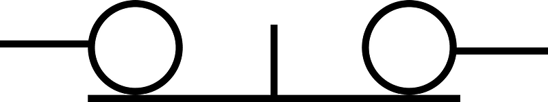 Push-to-break switch electronic symbol clipart. Free download ...