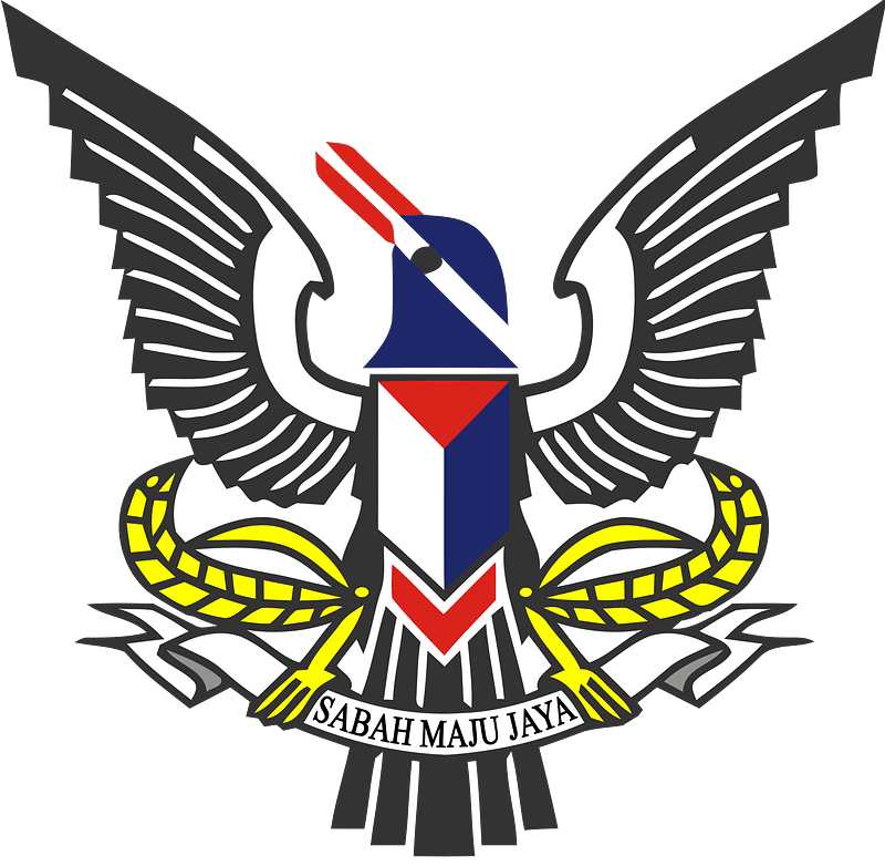 Coat of arms of Sabah (1982–1988) clipart. Free download transparent ...