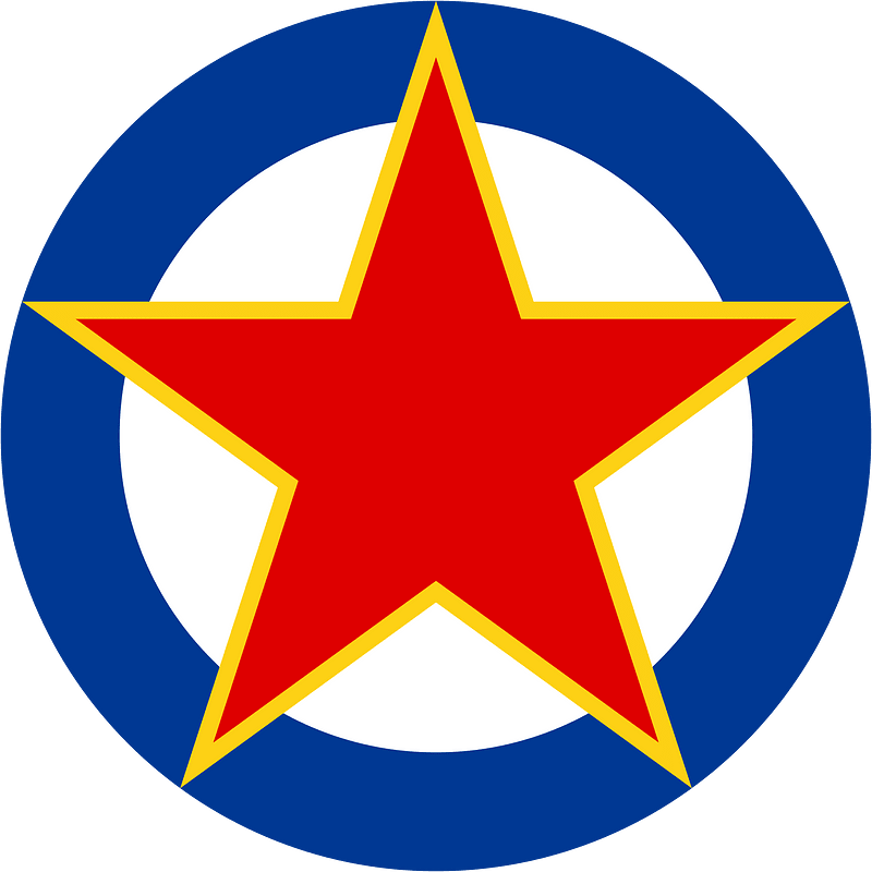 Roundel of Yugoslavia clipart. Free download transparent .PNG | Creazilla
