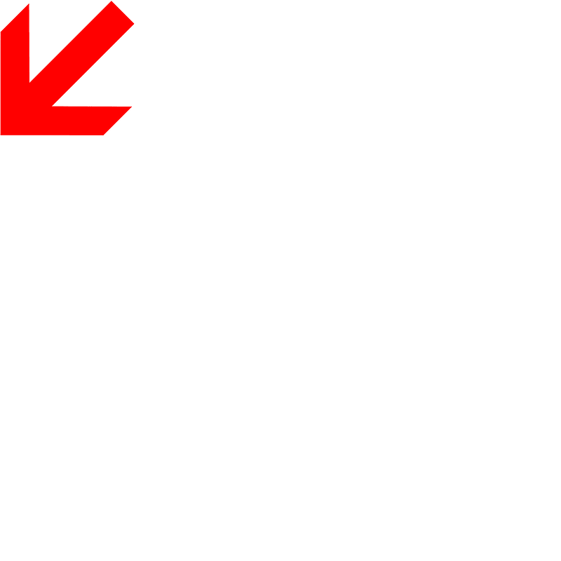 Pfeil links unten rot - Free vector clipart images on creazilla.com