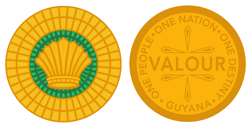 Cacique's Crown of Valour of Guyana clipart. Free download transparent ...