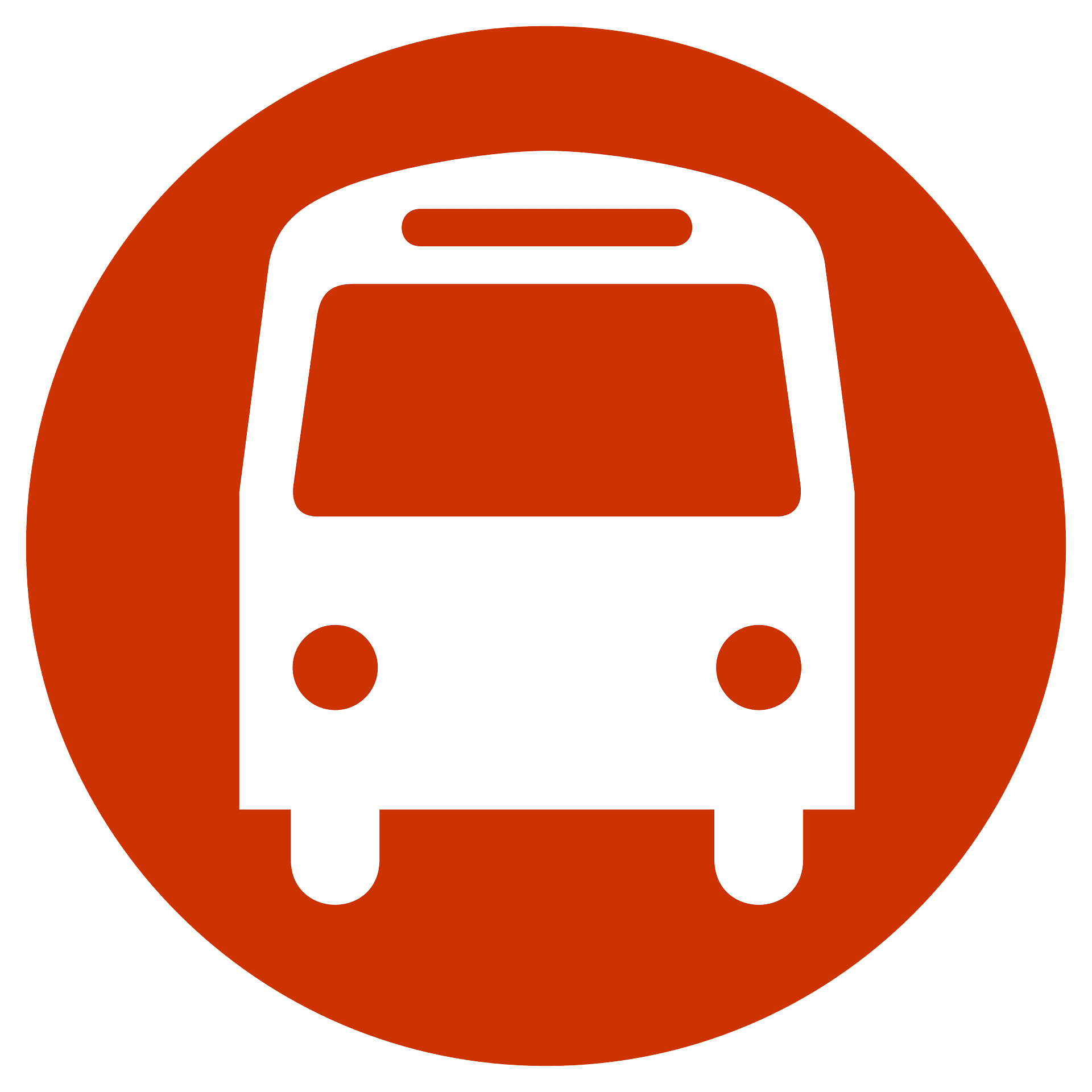 Red Bus Icon