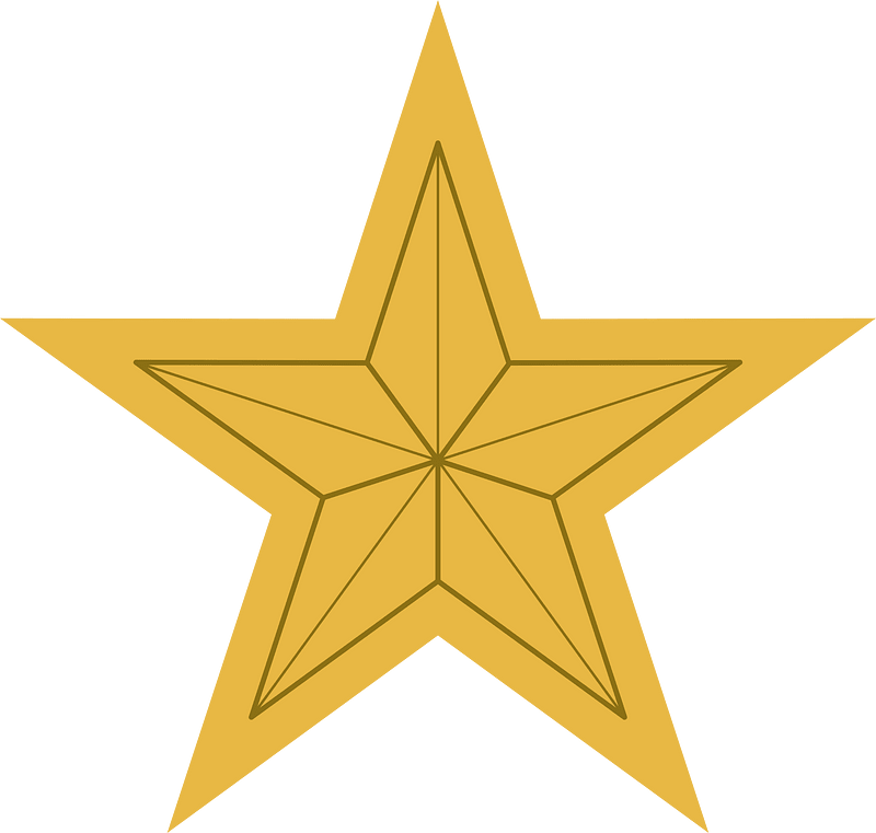RKKA army commissar 1st rank star clipart. Free download transparent ...