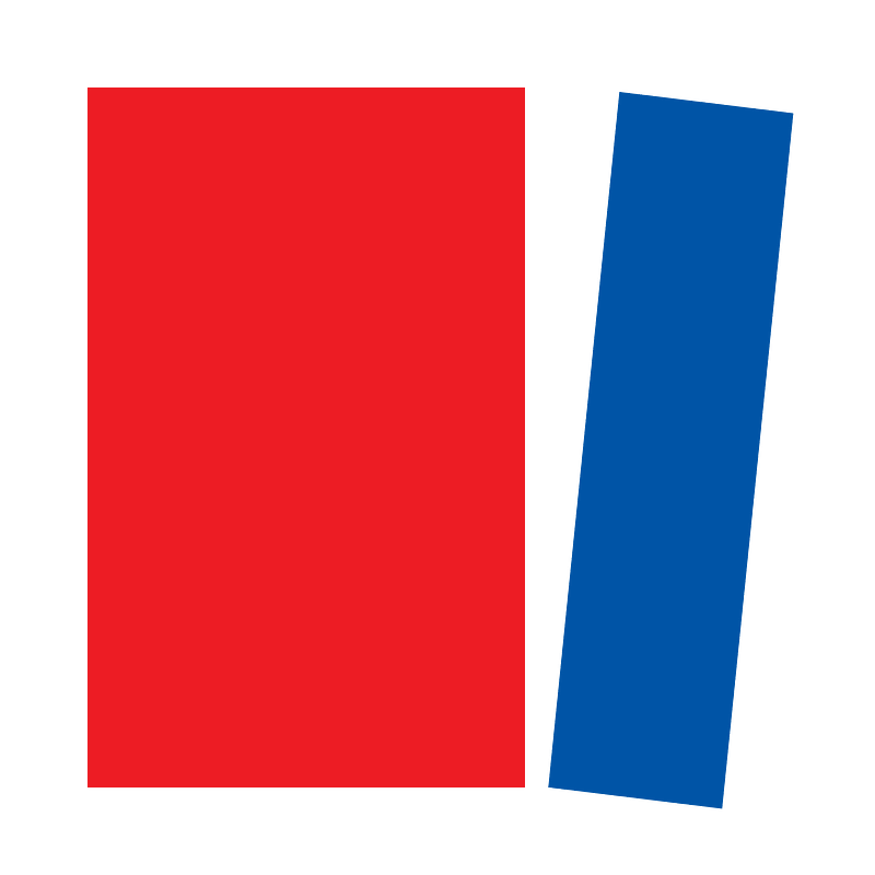 Blue & Red Blocks clipart. Free download transparent .PNG | Creazilla