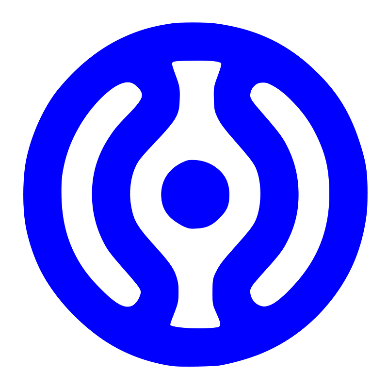 Cheondoism symbol blue clipart. Free download transparent .PNG | Creazilla