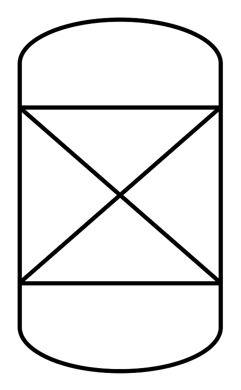 Symbol of general fixed bed reactor clipart. Free download transparent ...