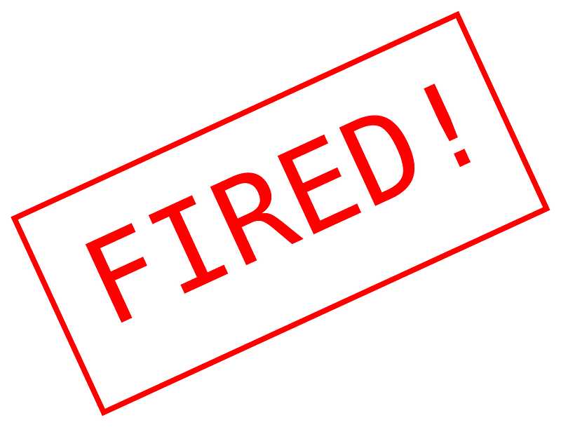 FIRED! stamp clipart. Free download transparent .PNG | Creazilla