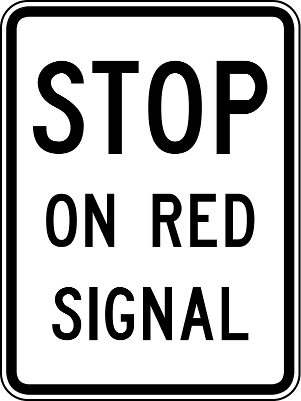 (R6-9) Stop on Red Signal clipart. Free download transparent .PNG ...