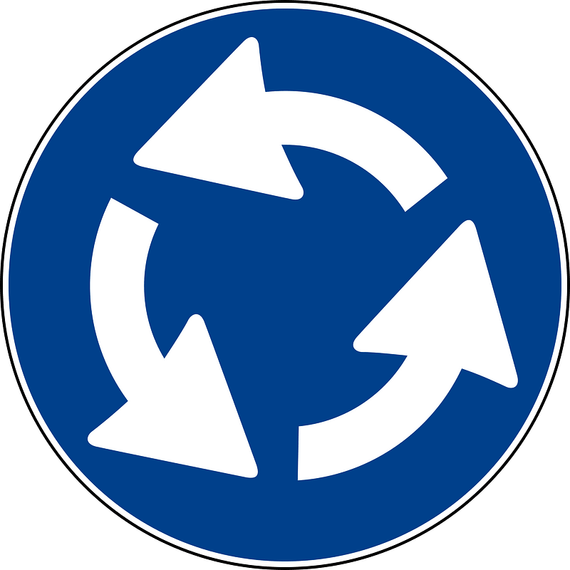 Roundabout - Free vector clipart images on creazilla.com