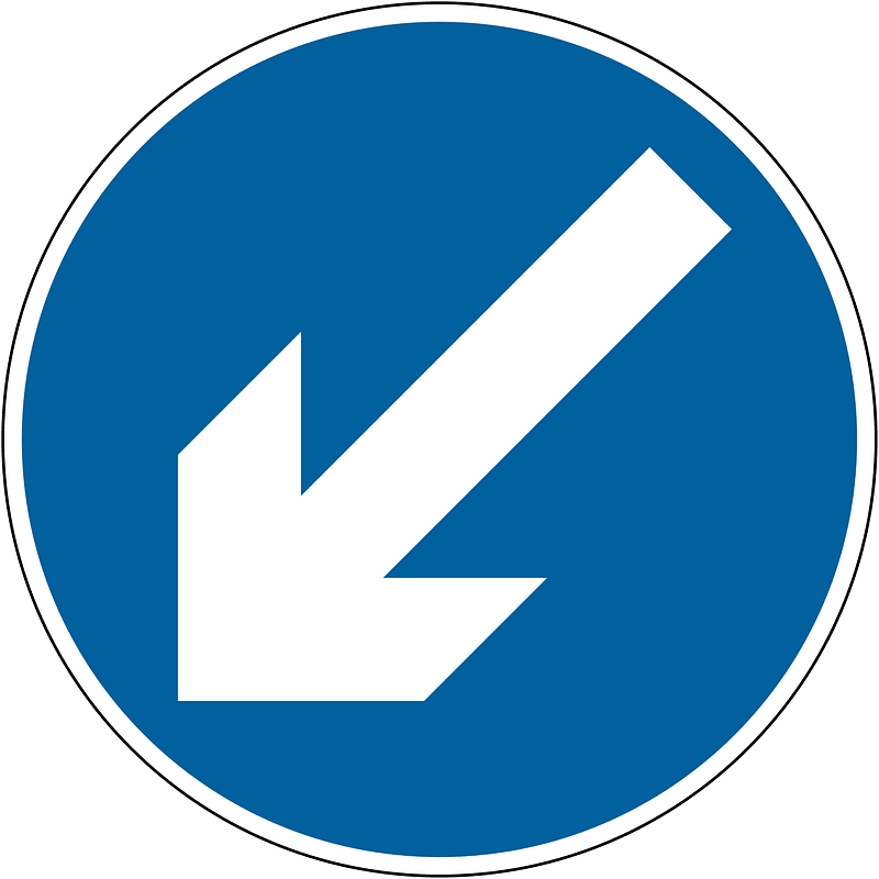 Vehicular Traffic Passing The Sign Must Keep To The Left Of The Sign vehicular-traffic-passing-the-sign-must-keep-to-the-left-of-the-sign