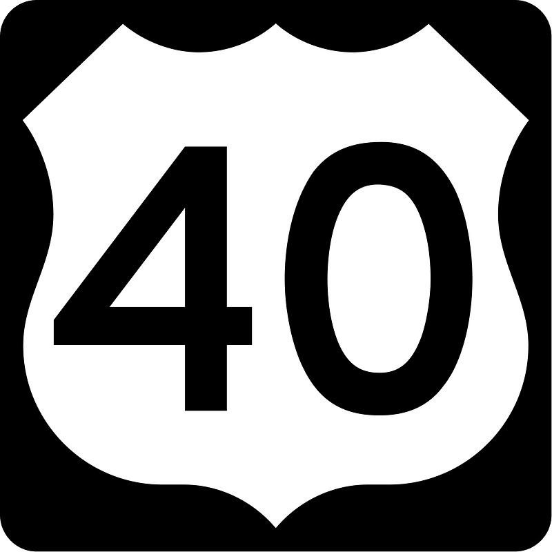 Two-digit U.S. route shield clipart. Free download transparent .PNG ...