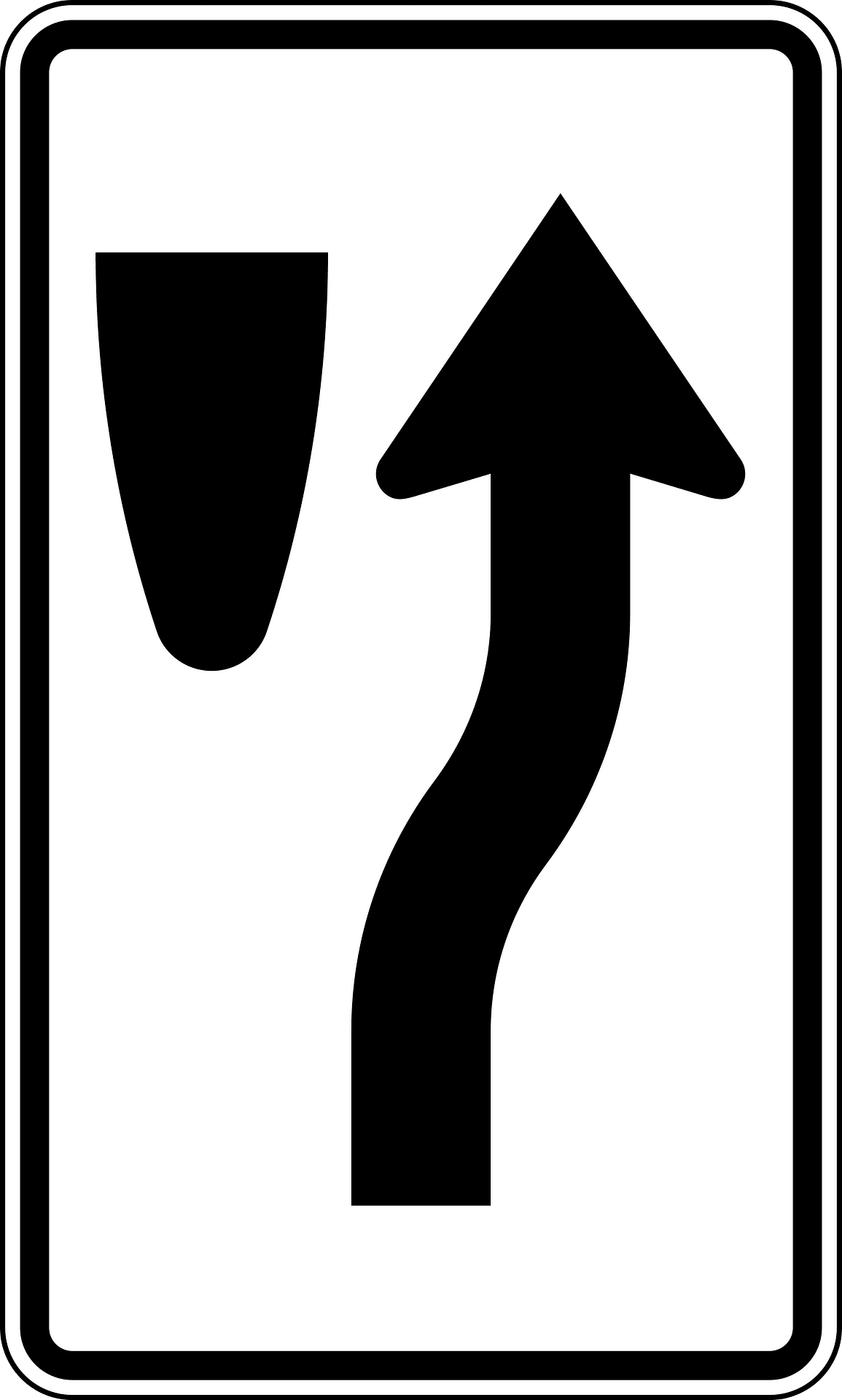Keep Right Clipart