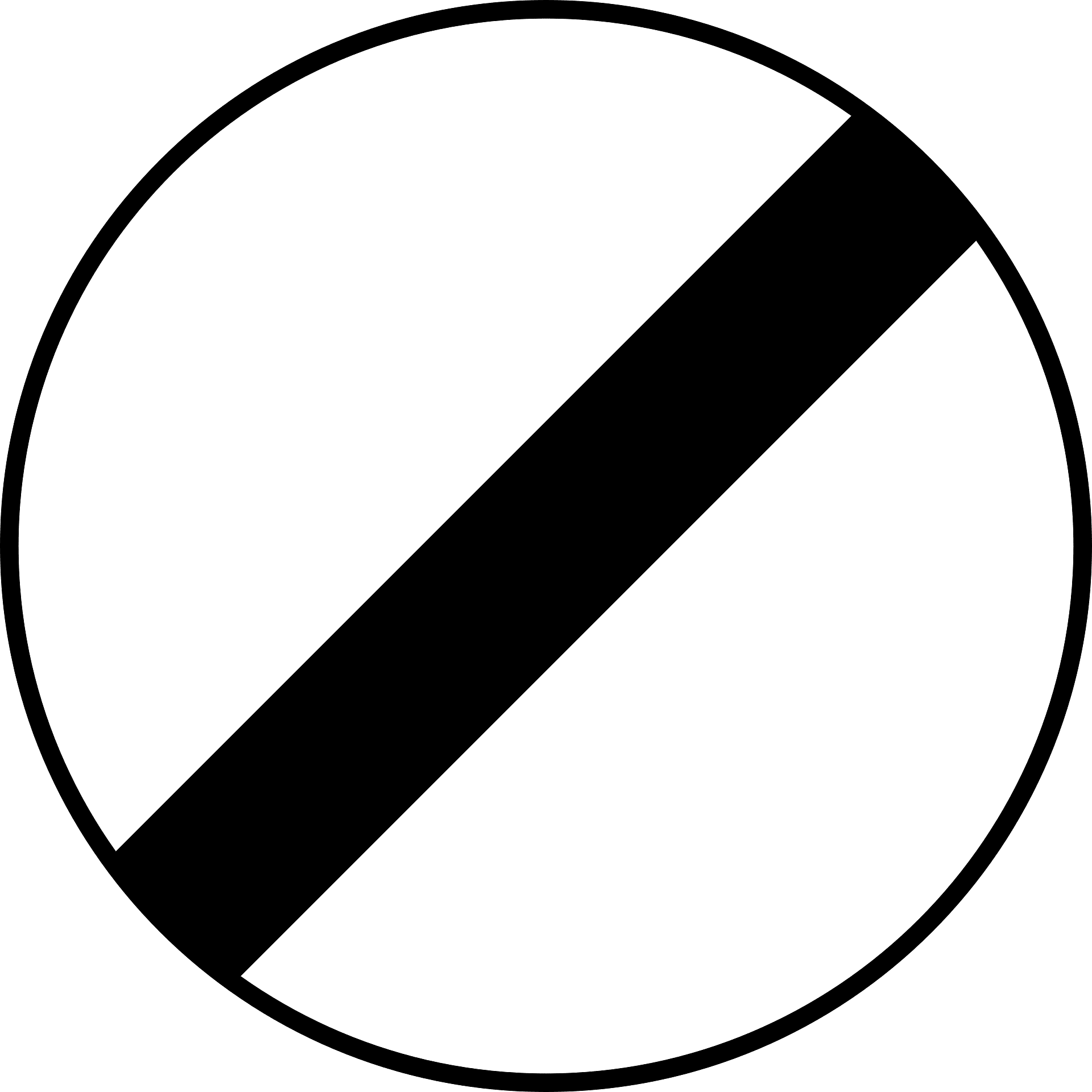 The End Sign Clip Art