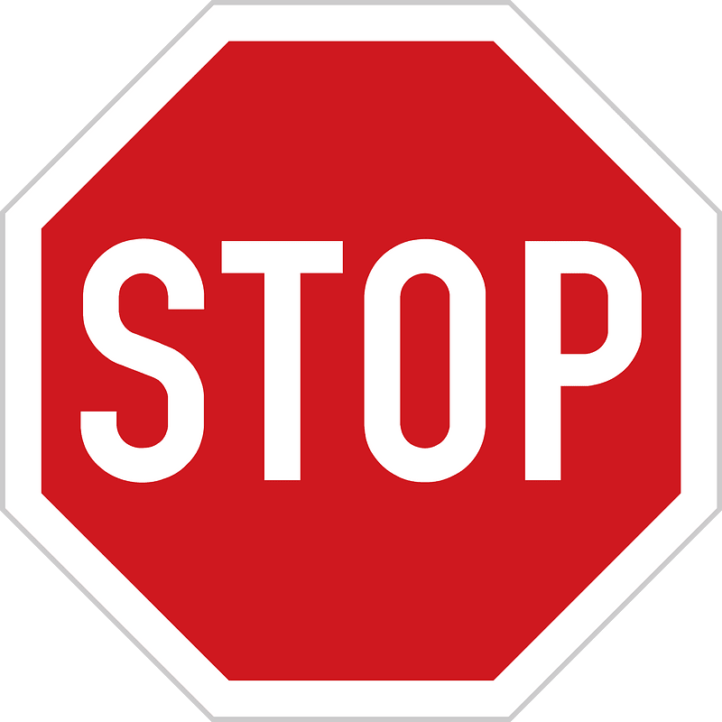 Stop sign in Czech Republic clipart. Free download transparent .PNG ...