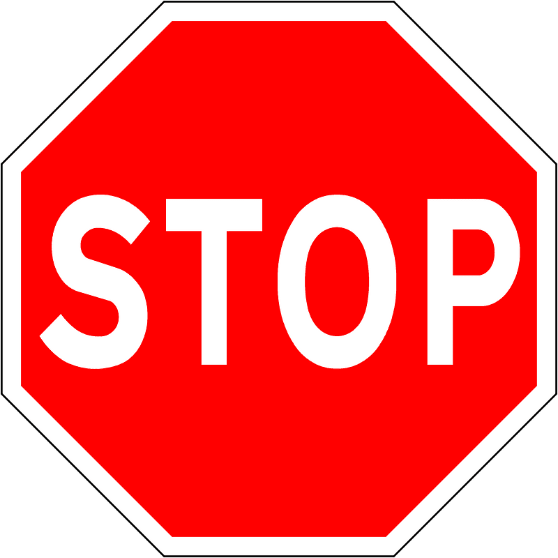 Stop sign in Ireland clipart. Free download transparent .PNG | Creazilla
