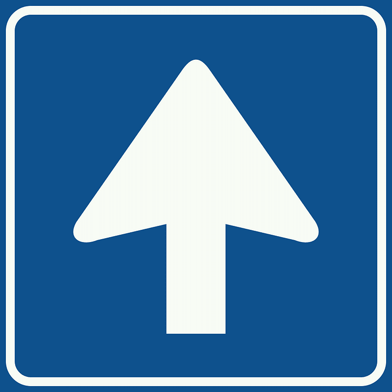 One-way street sign in Netherlands clipart. Free download transparent ...