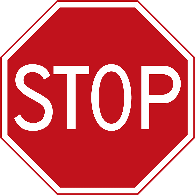 Stop sign in Netherlands clipart. Free download transparent .PNG ...