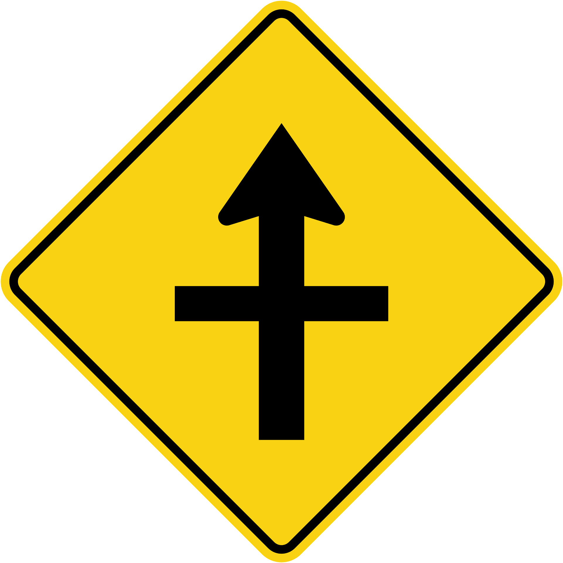Crossroads Sign