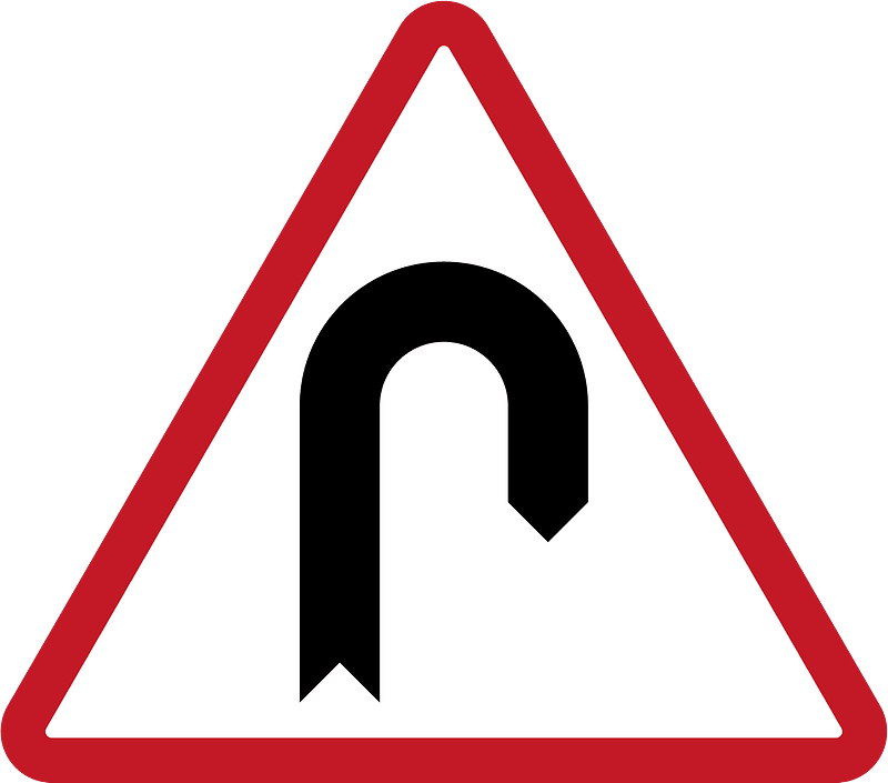 Hairpin curve ahead sign in Philippines clipart. Free download ... Hairpin curve ahead sign in Philippines clipart. Free download ...