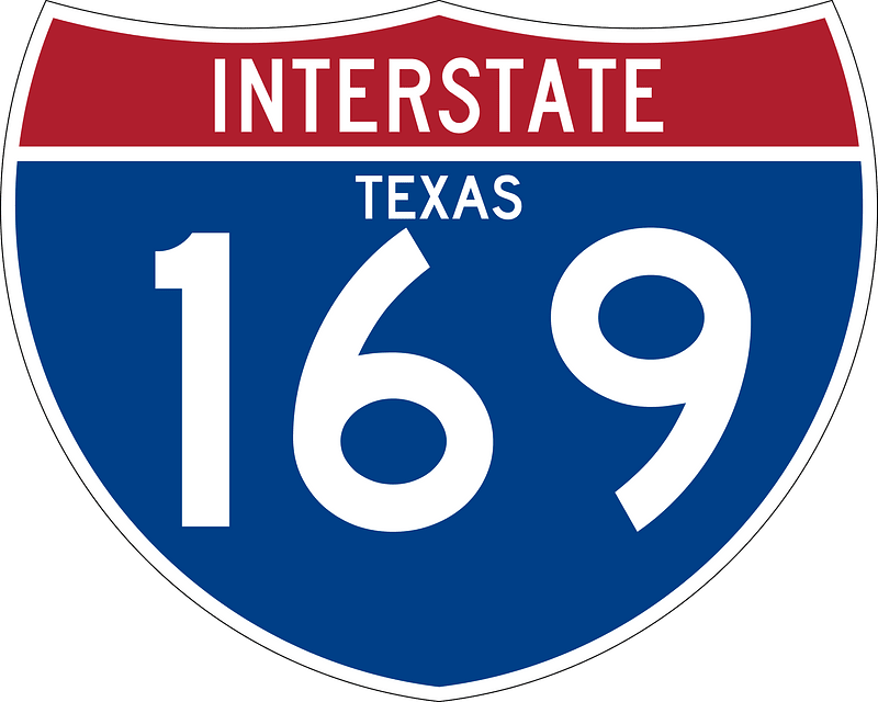 Interstate 169 Texas sign clipart. Free download transparent .PNG ...