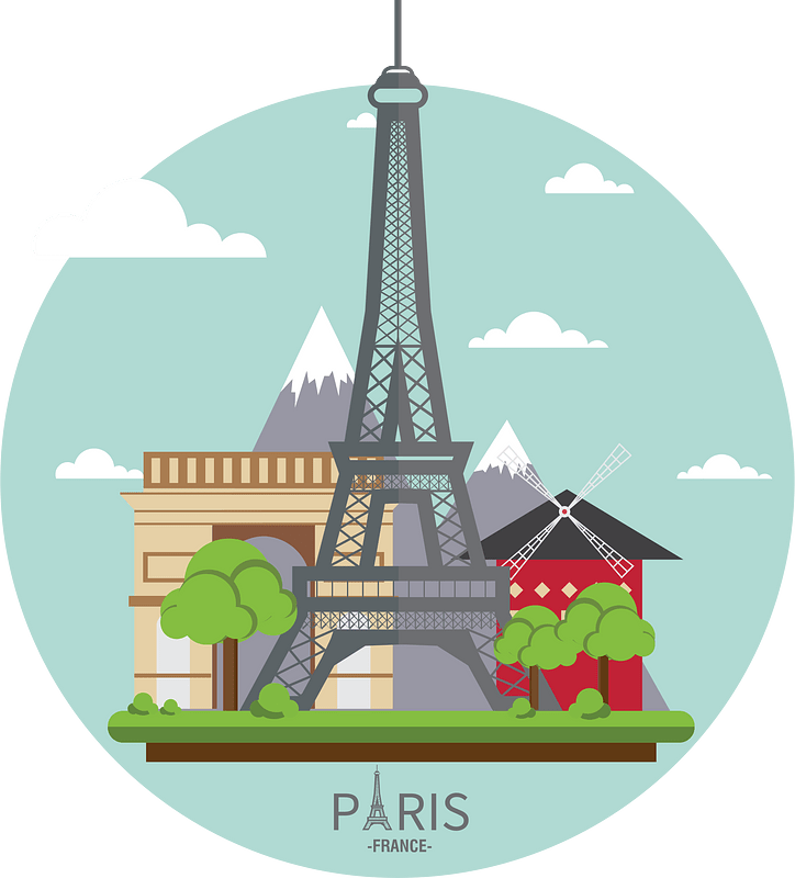 Paris clipart. Free download transparent .PNG | Creazilla