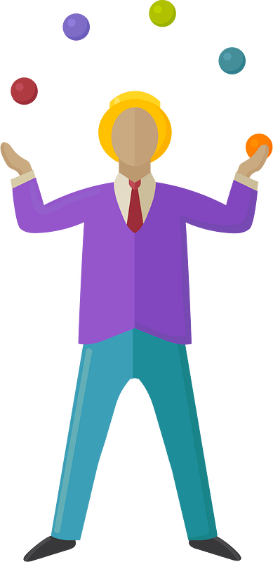 Juggler - Free vector clipart images on creazilla.com