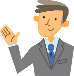 (Robert) Businessman Acting as a Guide - Free vector clipart images on ...