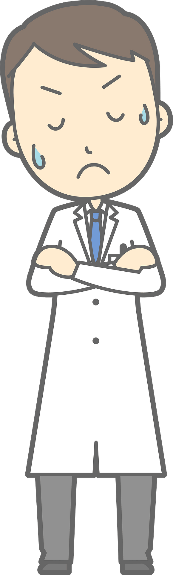 Doctor Thinking Cartoon