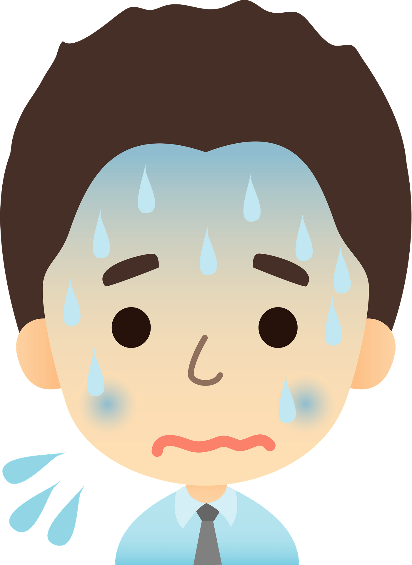 Sweaty People Clipart Png