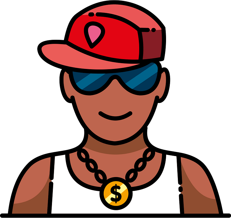 Rapper clipart. Free download transparent .PNG | Creazilla