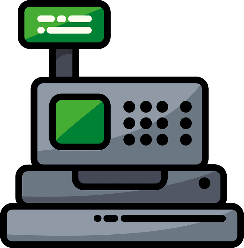 Cash register - Free vector clipart images on creazilla.com