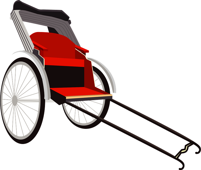 Rickshaw - Free vector clipart images on creazilla.com