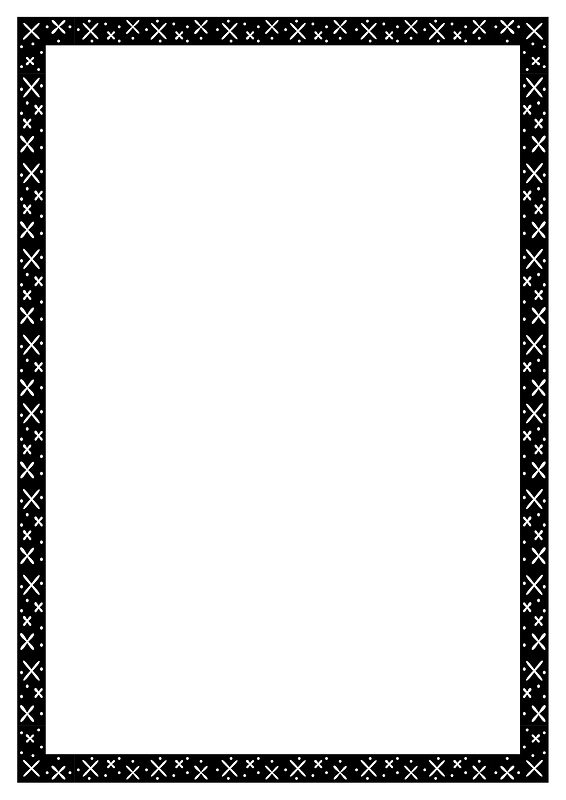 Border 102 (A4 Size) - Free vector clipart images on creazilla.com