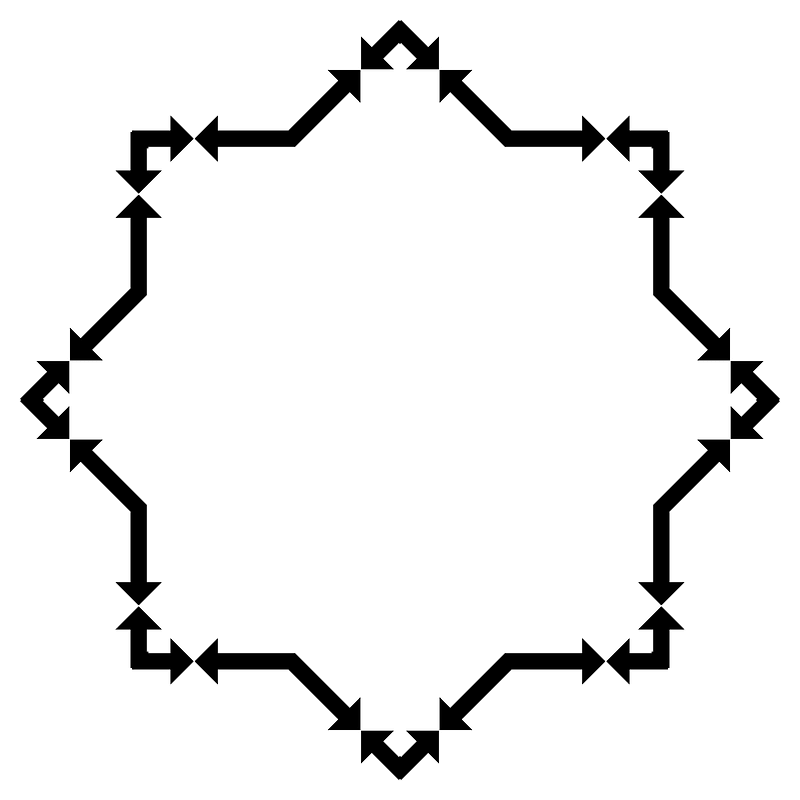 Arrows Frame - Free vector clipart images on creazilla.com