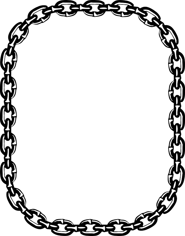 Chain Frame clipart. Free download transparent .PNG | Creazilla