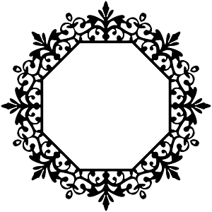 Octagonal Frame clipart. Free download transparent .PNG | Creazilla