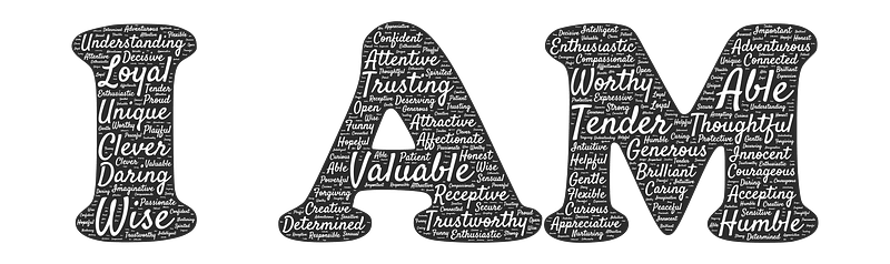 I Am Typography clipart. Free download transparent .PNG | Creazilla