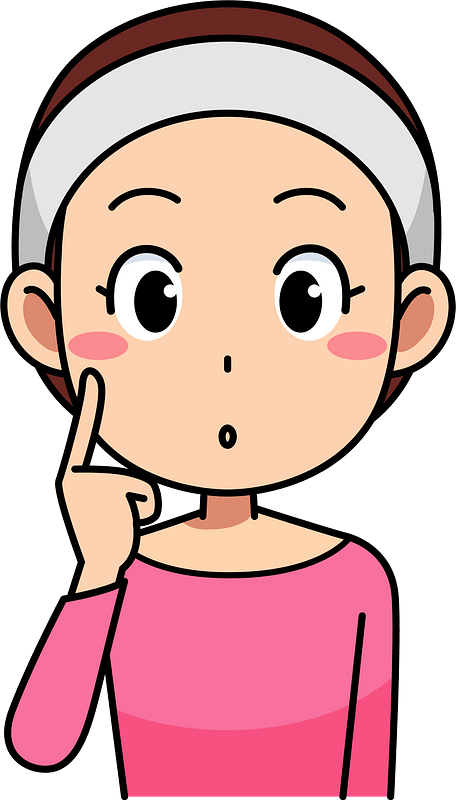 Woman Checking Skin Mark - Free vector clipart images on creazilla.com